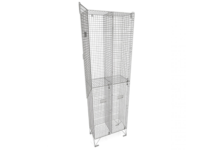 Compartment Lockers | 2 Door Mesh Lockers